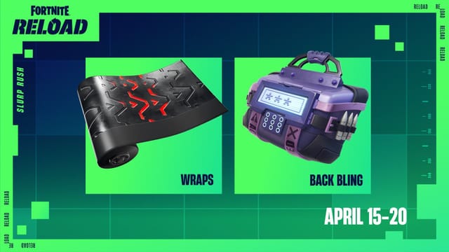 Fortnite Reload Slurp Rush Twitch Drops: All rewards and how to get