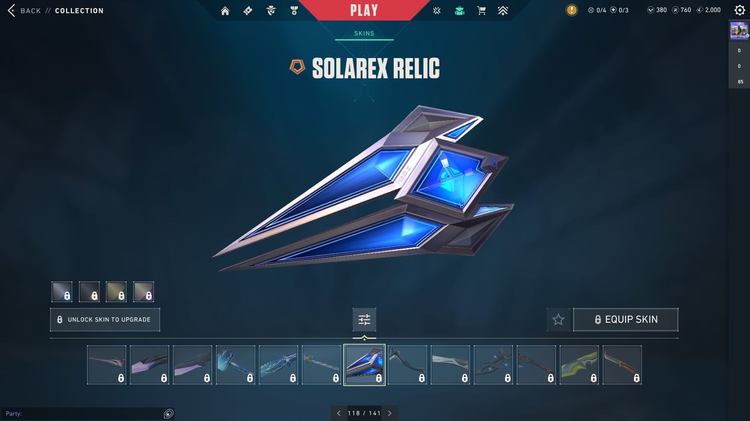 Valorant Solarex skin collection: Price, release date, variants, and more