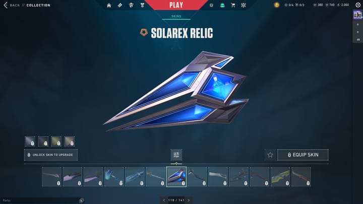 Valorant Solarex skin collection: Price, release date, variants, and more