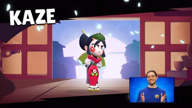 Kaze in Brawl Stars: Main attack, Super, and more