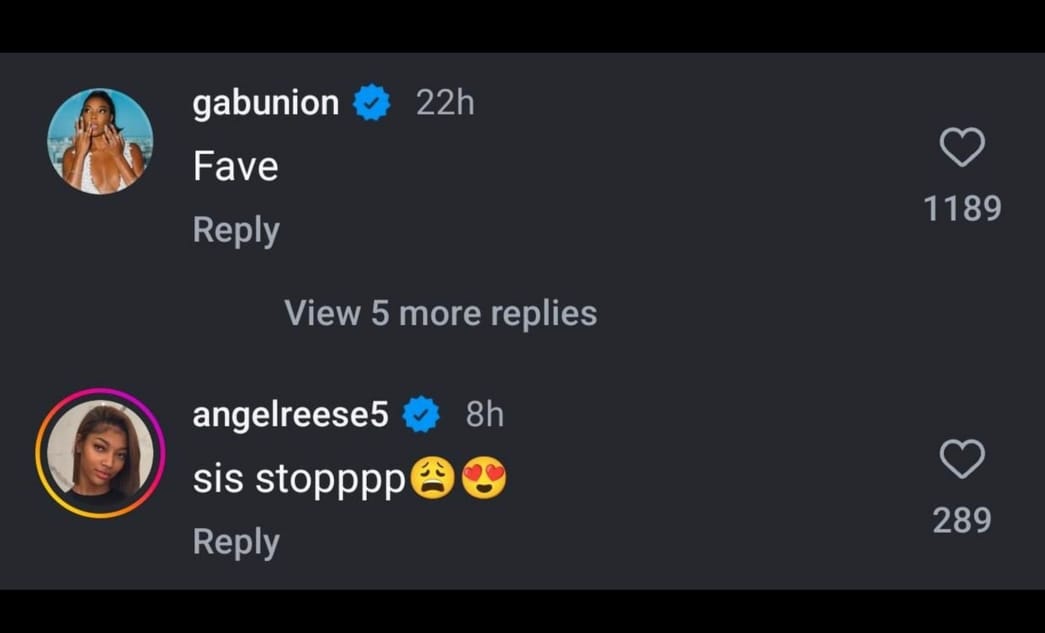 Angel Reese and Gabrielle Union gush over Megan Thee Stallion turning ...