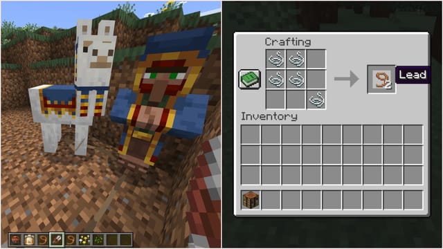 Minecraft lead guide: How to get, crafting recipe, and uses