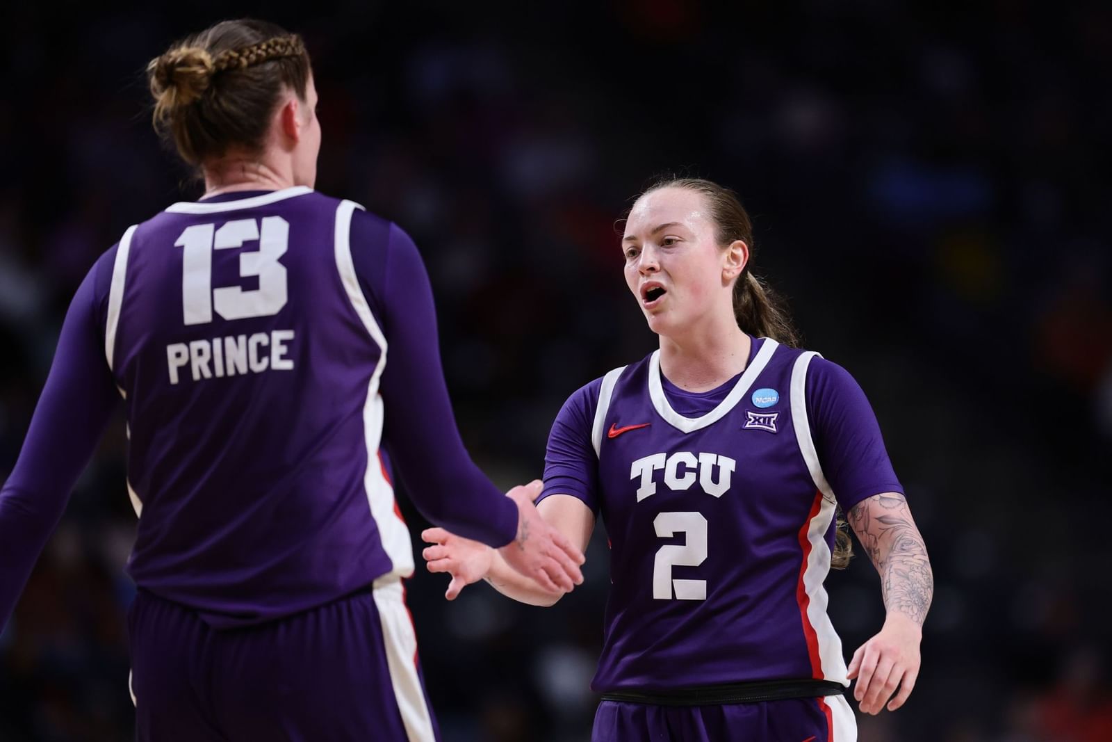 Ex-TCU star Sedona Prince gets emotional seeing Madison Conner's first ...
