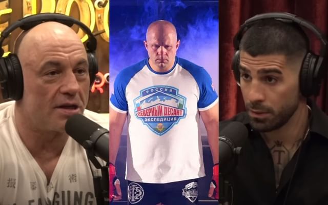 Ilia Topuria: Joe Rogan opens up to Ilia Topuria on why Fedor ...