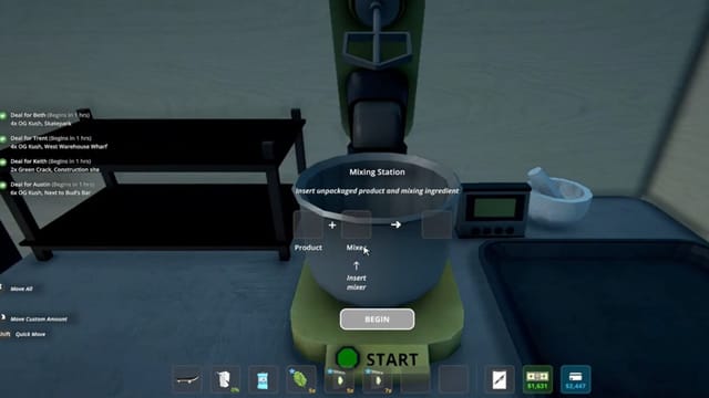 Level 2 Mixing Station in Schedule 1: How to unlock and use
