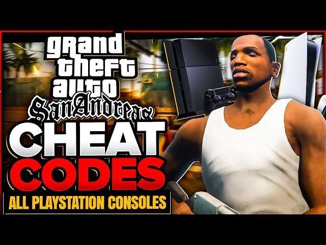 GTA San Andreas cheats PS4