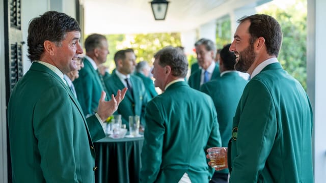 Scottie Scheffler serves $449 bourbon at his Masters Champions Dinner