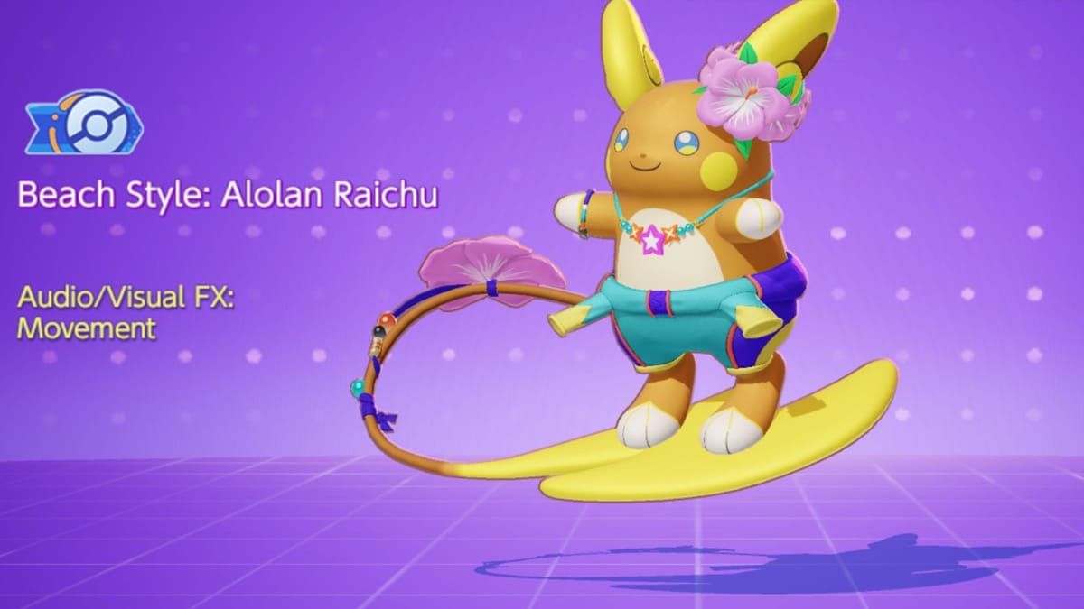 How to get Alolan Raichu in Pokemon Unite