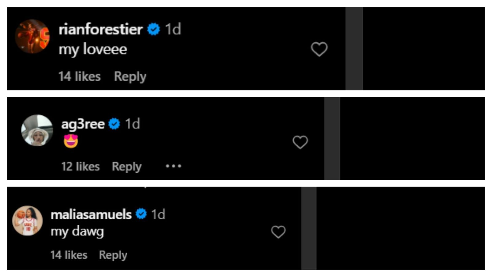 JuJu Watkins and USC stars gush over teammate Kayleigh Heckel’s snaps ...