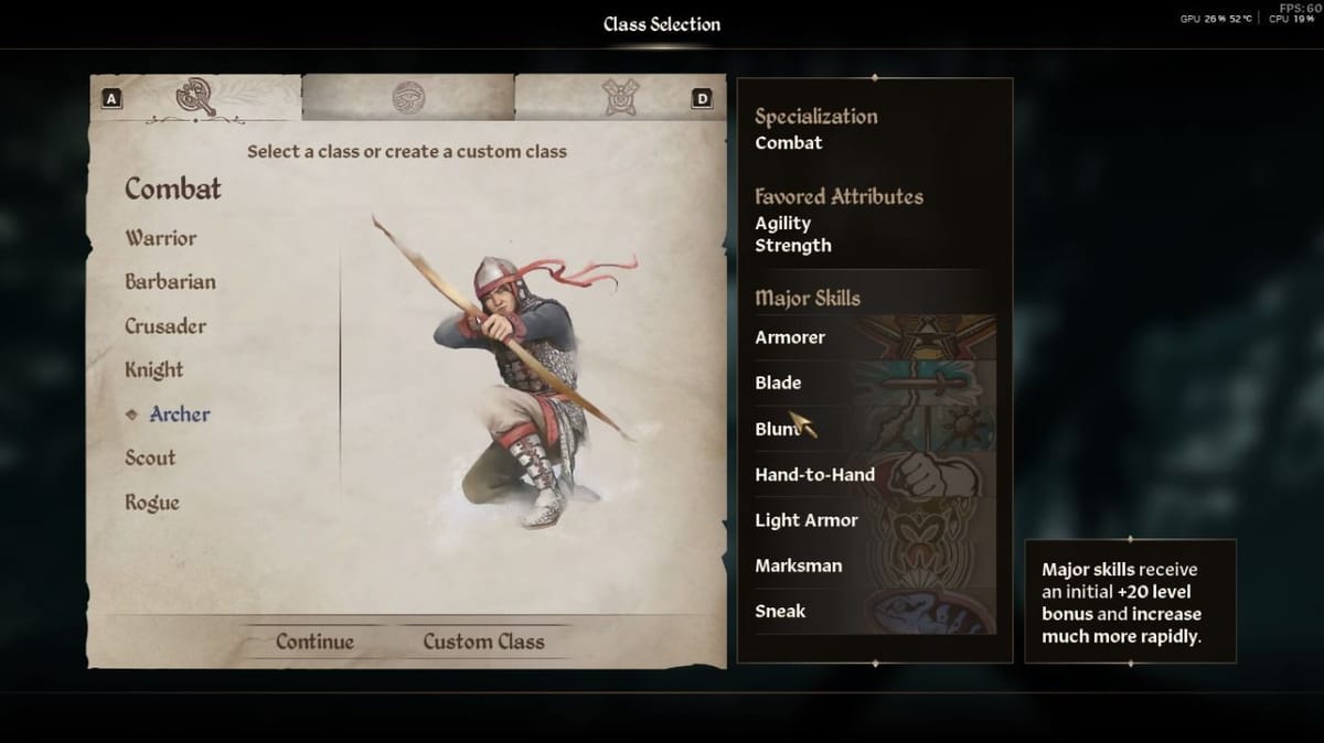 Best Archer build in Oblivion Remastered