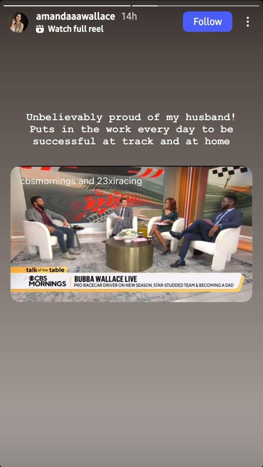 Amanda Wallace expresses immense pride in her husband Bubba Wallace's ...