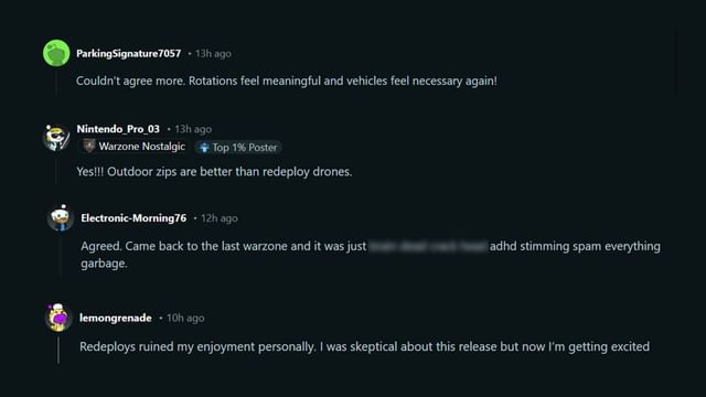 "Please don't ever add Redeploy drones": COD fans want Warzone to stay ...