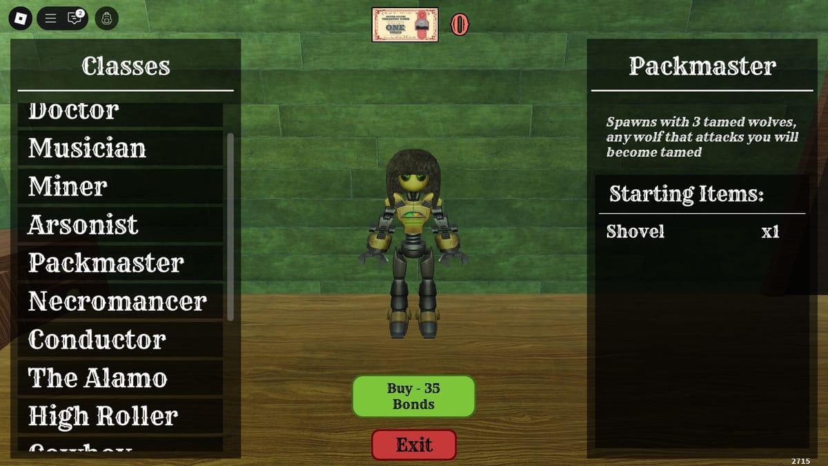 How to tame a Wolf in Dead Rails