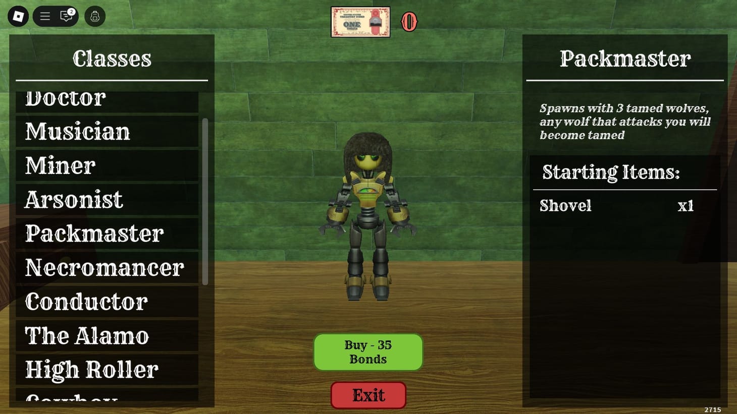 How to tame a Wolf in Dead Rails