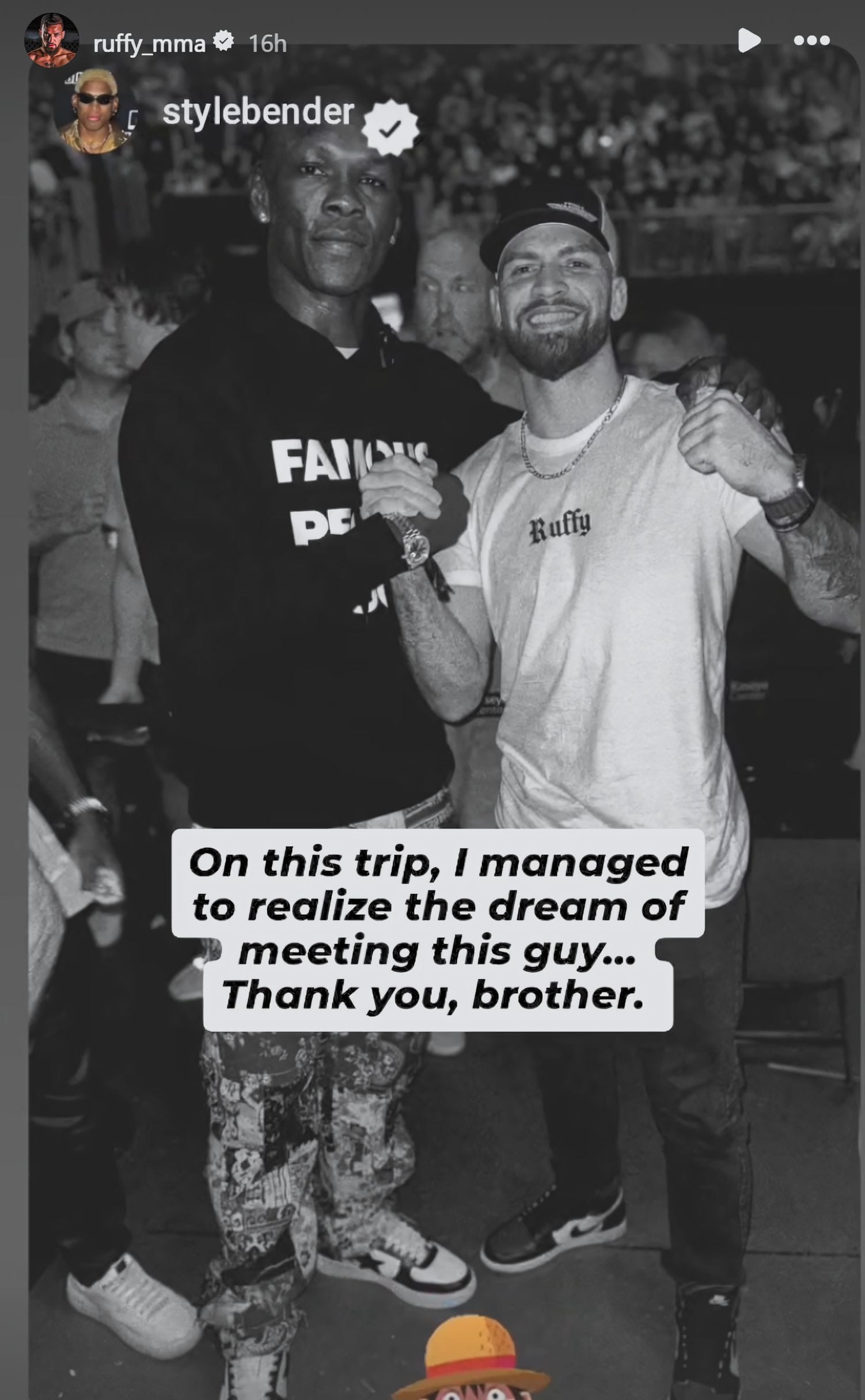 Mauricio Ruffy: Photo: Mauricio Ruffy pens heartfelt message 'realizing ...