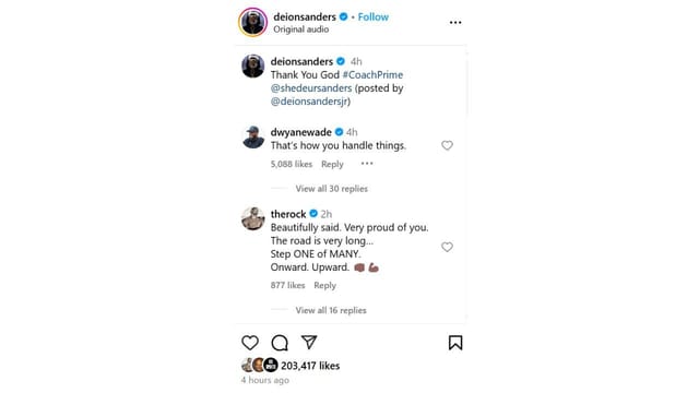 Dwyane Wade sends ultimate compliment to Shedeur Sanders for staying ...