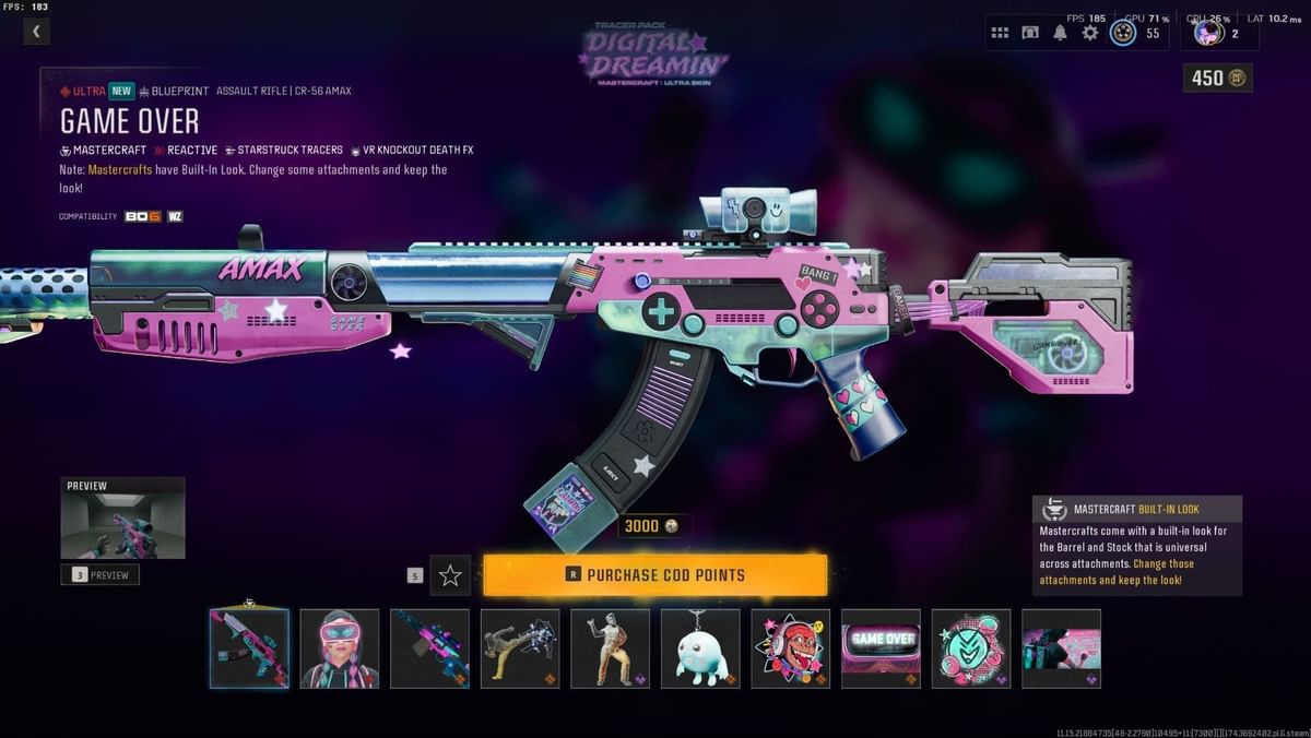 Digital Dreamin' Mastercraft bundle in Black Ops 6 and Warzone: Price ...