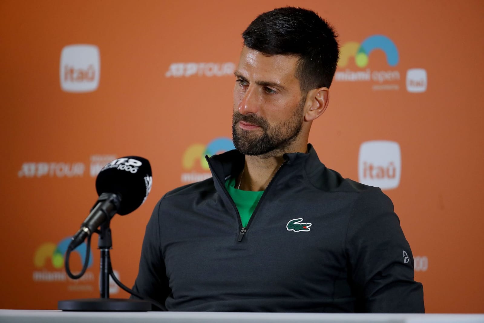 Novak Djokovic gets real about putting pressure on himself for success