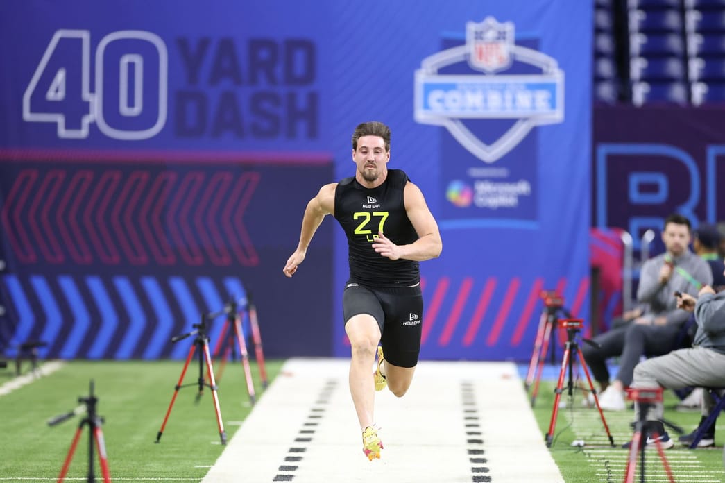 What is Danny Stutsman's 40-time?