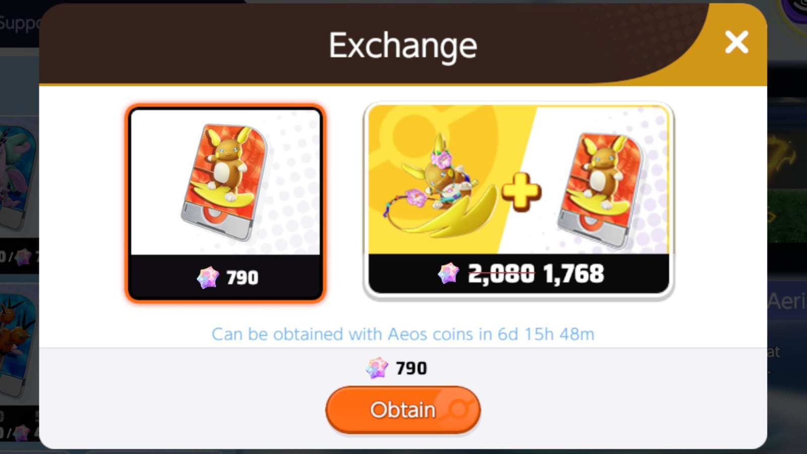 How to get Alolan Raichu in Pokemon Unite