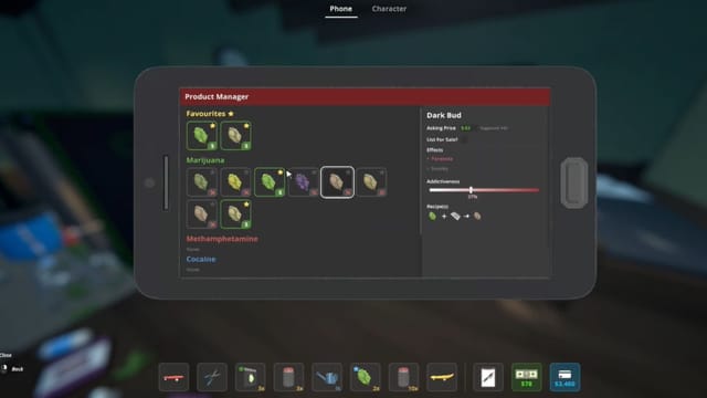 How to list products for sale in Schedule 1