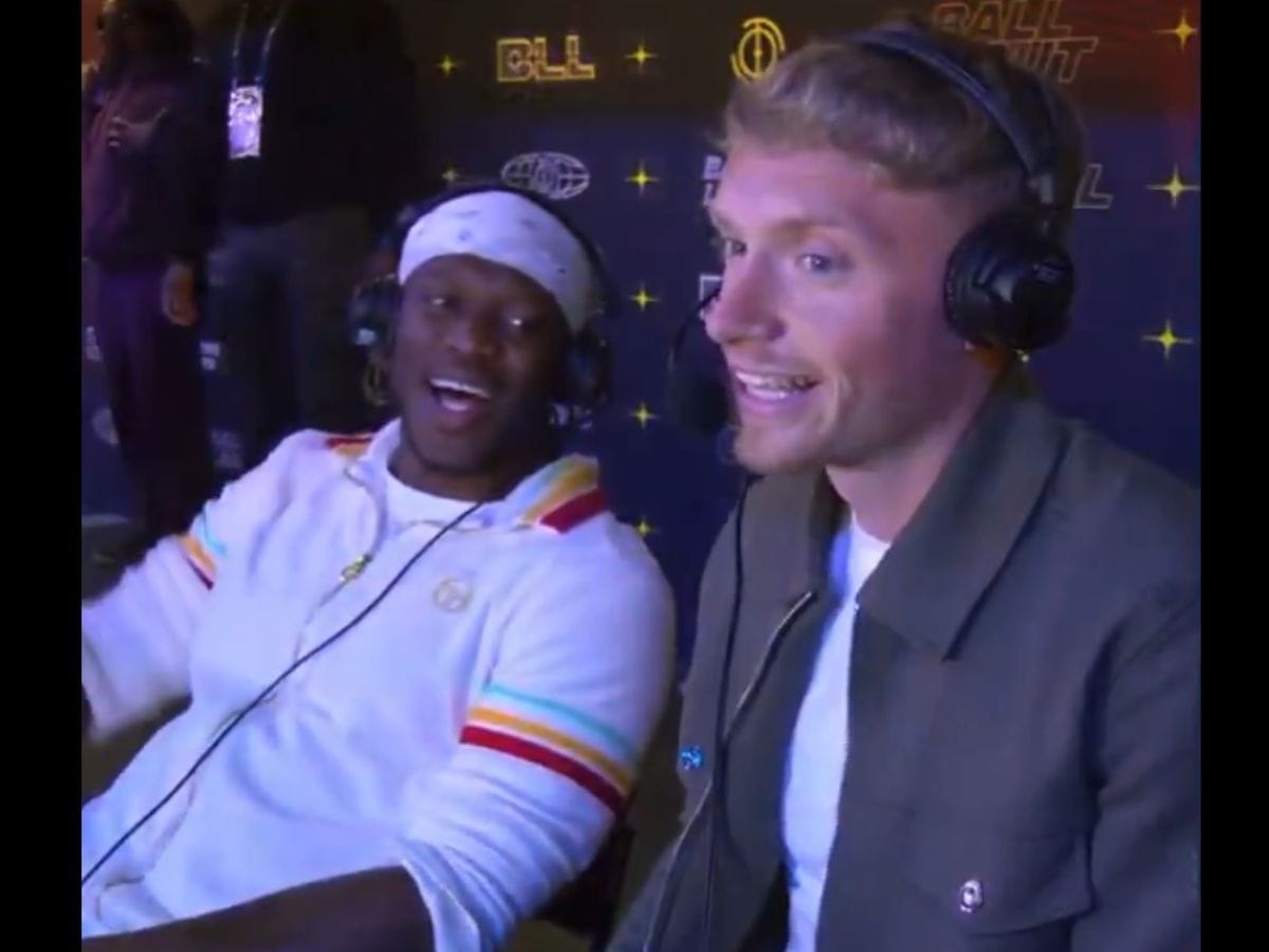 What is the "KSI door giveaway" meme? Sidemen member reacts to Twitch ...