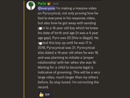 YouTuber Parlo accuses Pyrocynical of alleged "grooming," plans on ...