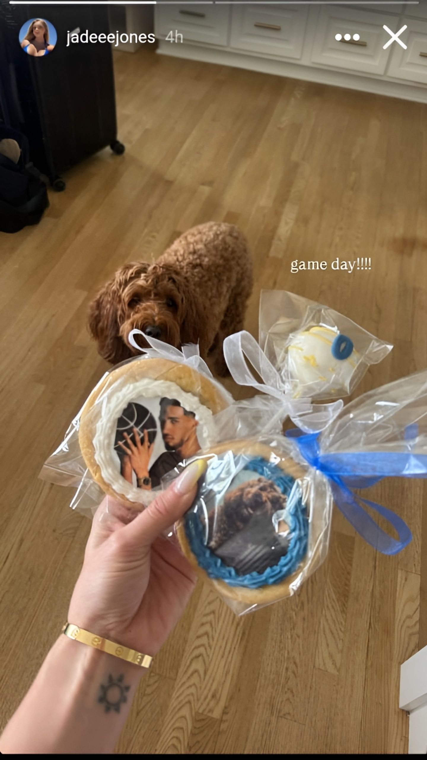 Tyrese Haliburton's GF Jade Jones hypes Pacers stars all black outfit ...