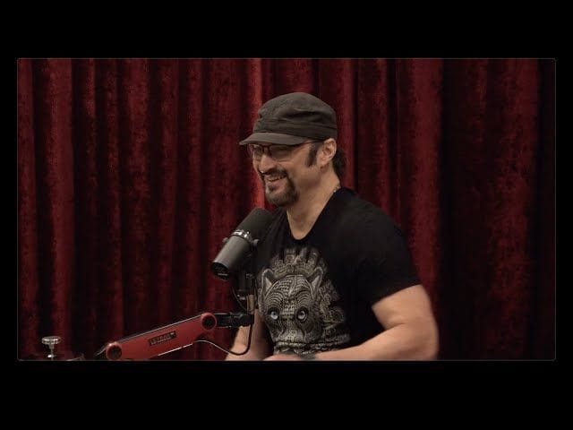 Joe Rogan learns about how Robert Rodriguez invented the "walk away ...