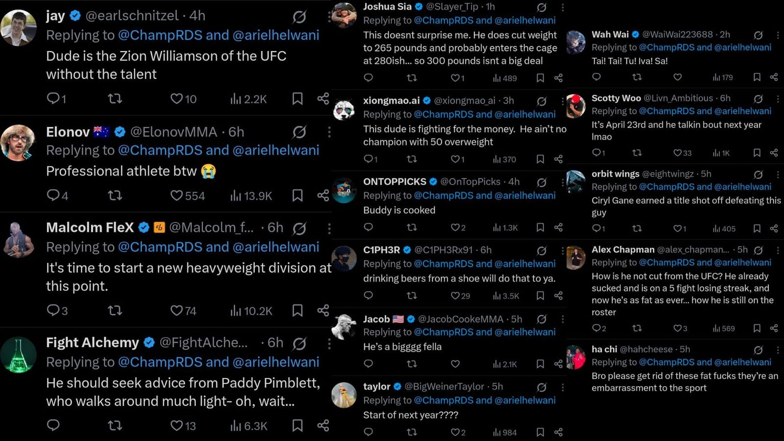 Tai Tuivasa shares update on UFC return plans while making astonishing ...