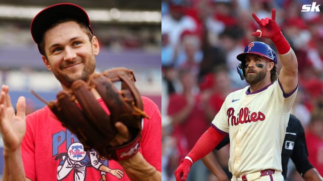 Bryce Harper reveals gender of his 4th child, with Trea Turner’s help ...