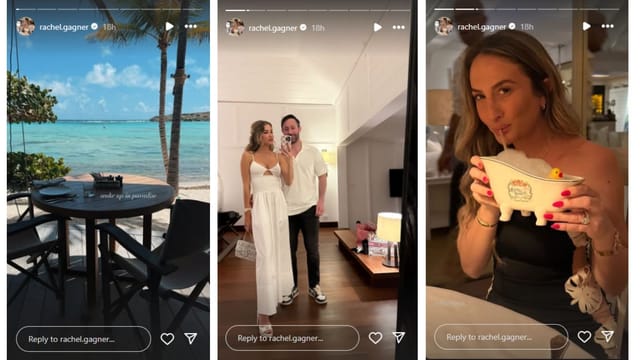 "Woke up in paradise": Ex-Oiler Sam Gagner and wife Rachel spend ...