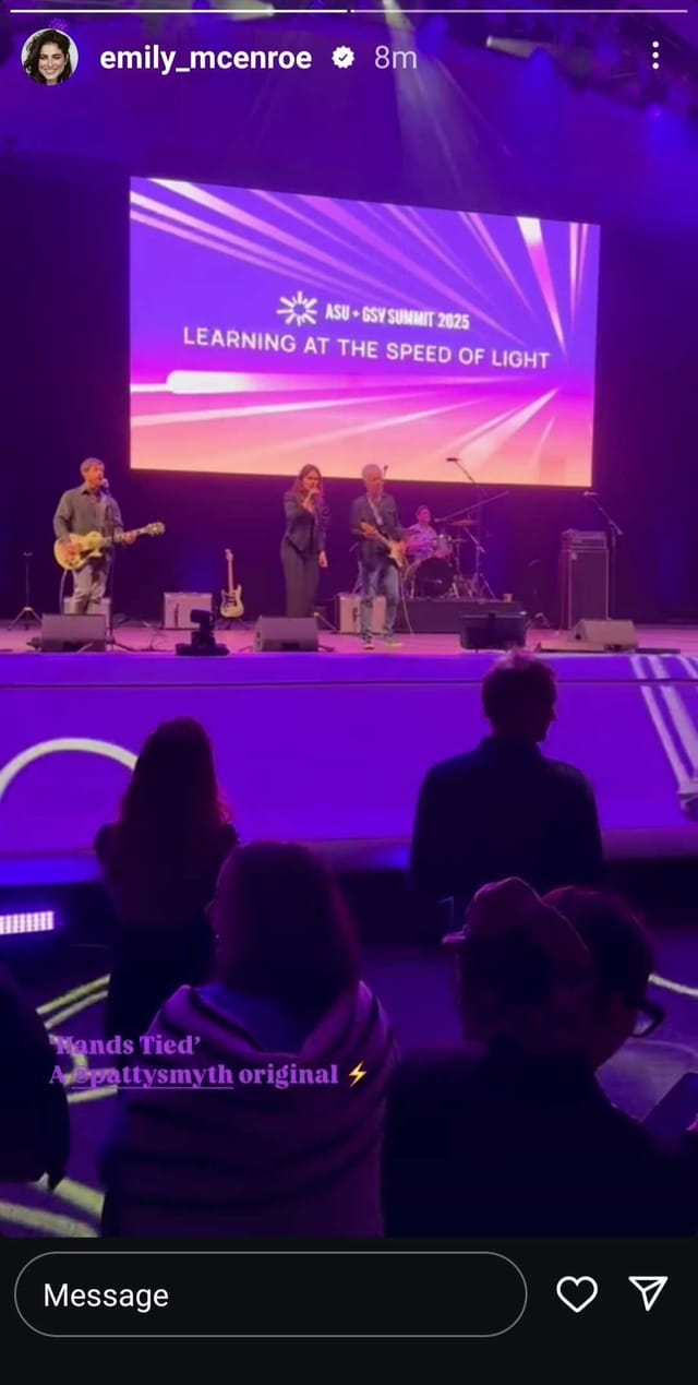 John McEnroe rocks out on stage with daughter Emily, covers wife Patty ...