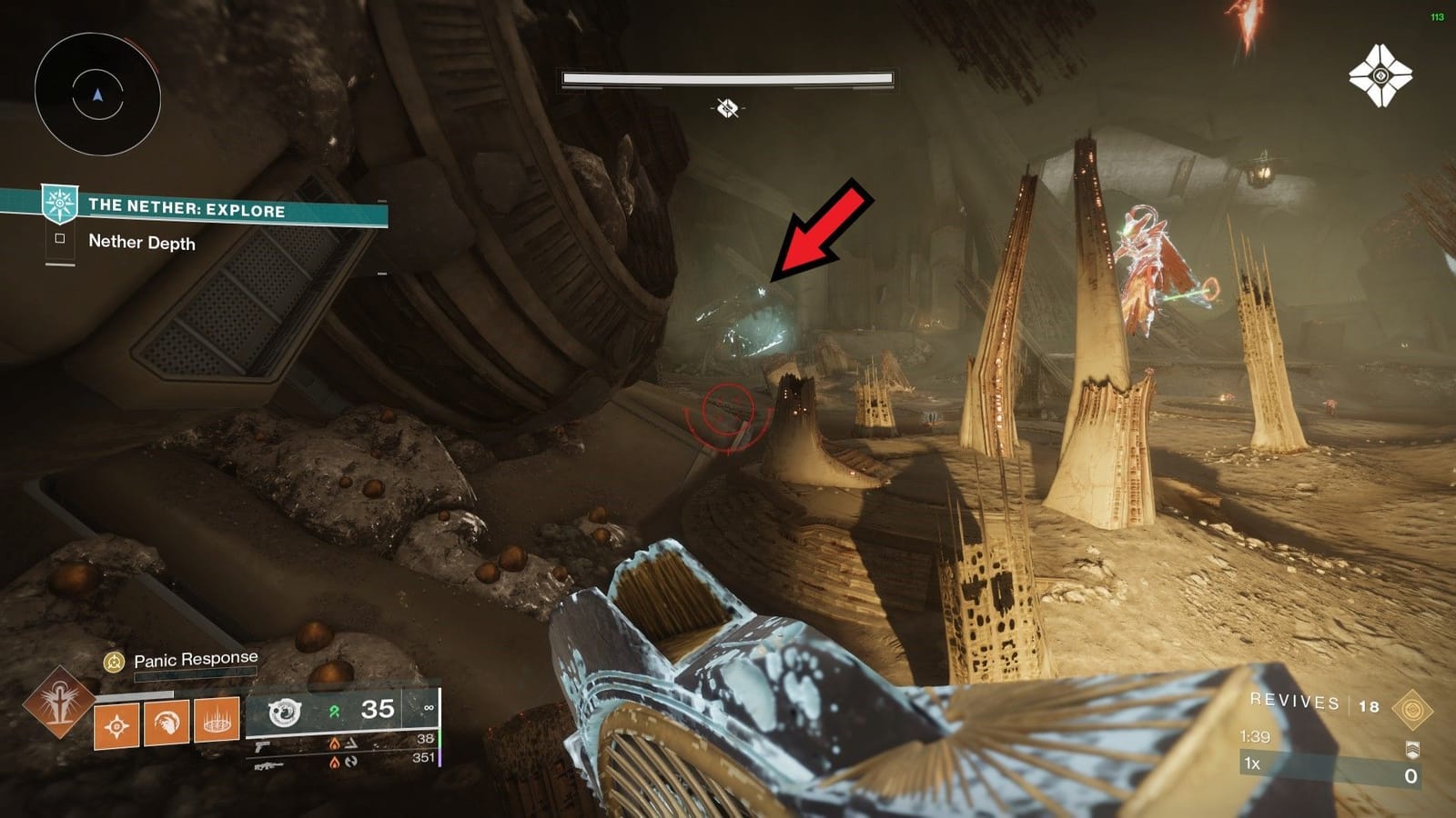 All Tithing Wormspawn locations in Destiny 2 The Nether