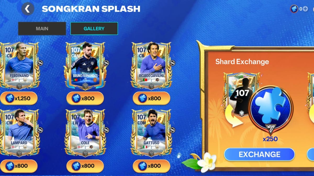 EA FC Mobile Songkran Splash promo: All chapters explained