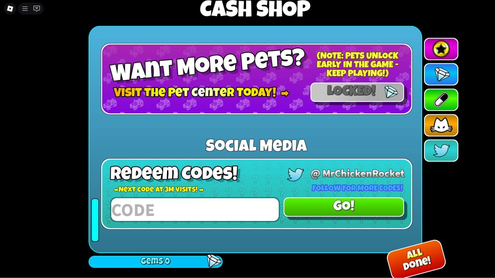 Shovel Simulator codes