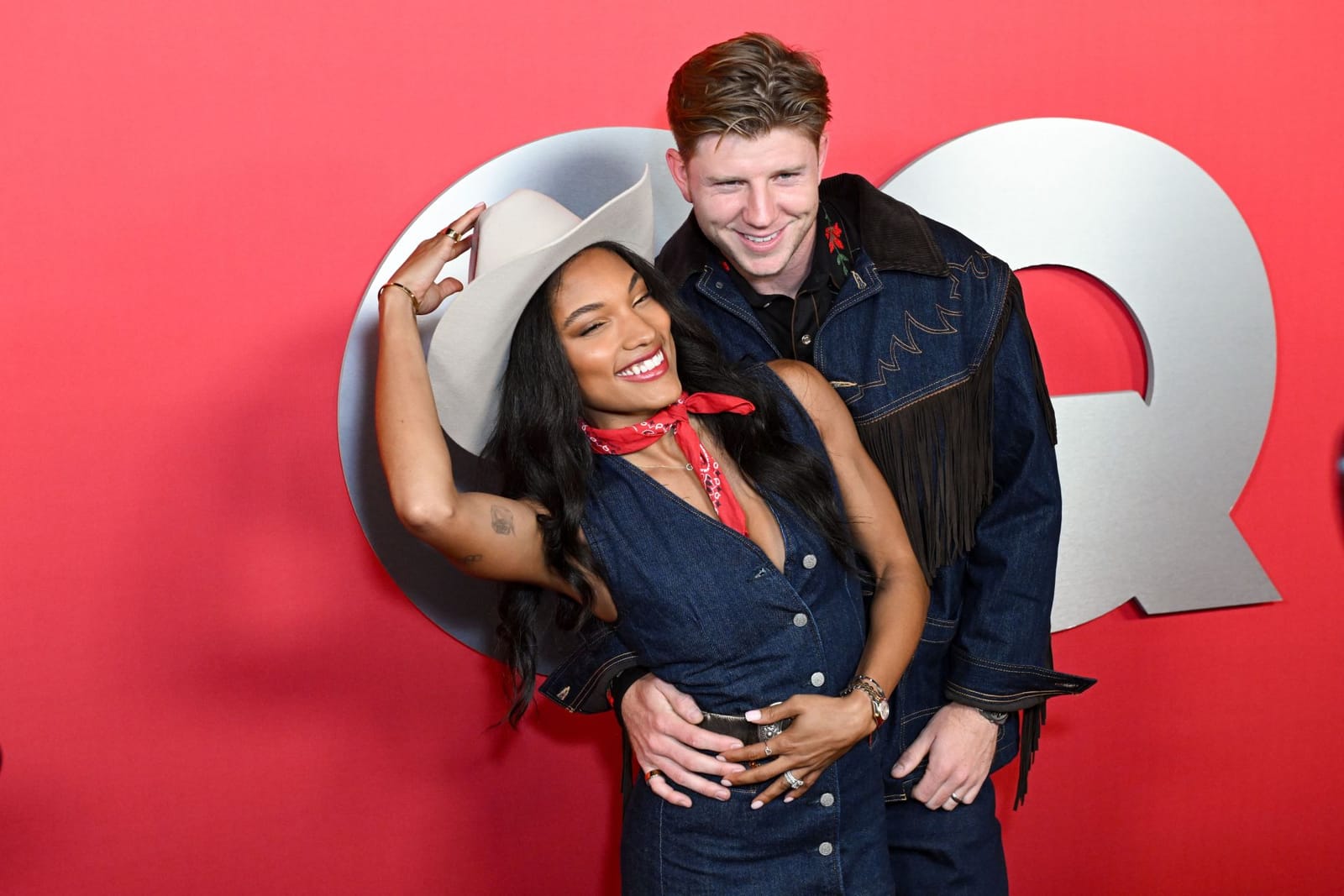 Tara Davis-Woodhall and her husband Hunter Woodhall announce their ...