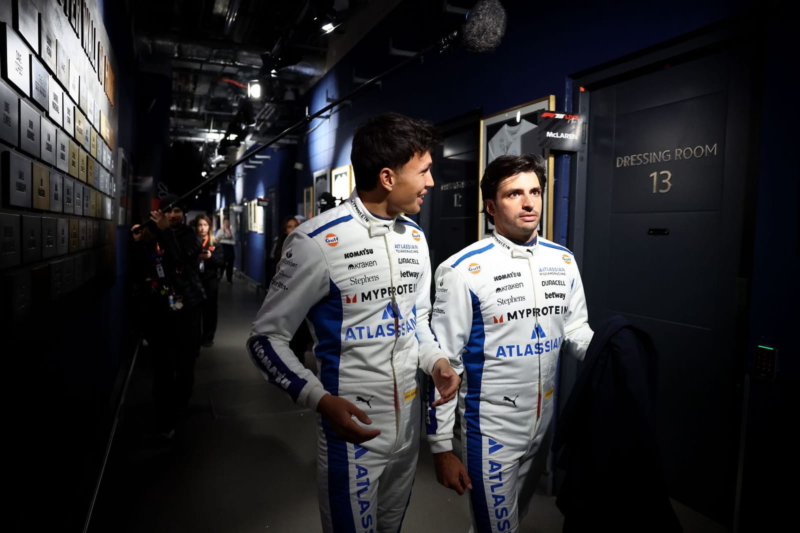 Williams Formula 1 Driver Year on year