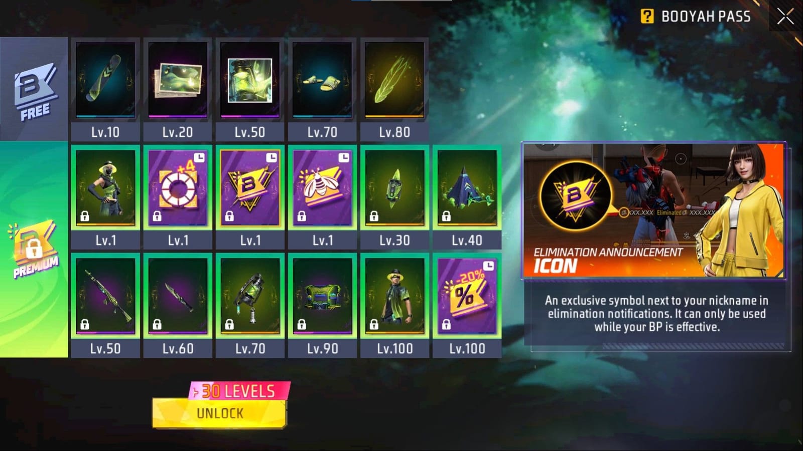 Free Fire Booyah Pass April 2025 (Season 28): Price and main rewards