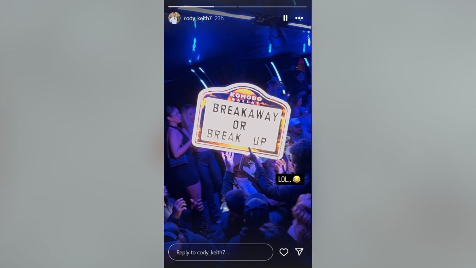 Cody Keith drops cryptic 1-word message amid breakup rumors with Chiefs ...