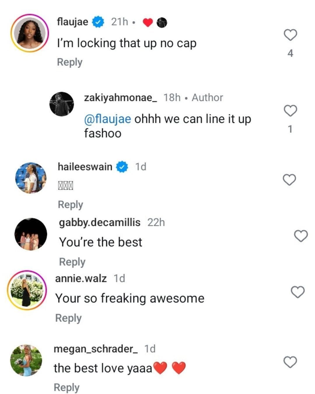 LSU star Flau'jae Johnson, Hailee Swain share their reaction to Tigers commit ZaKiyah Johnson's ...