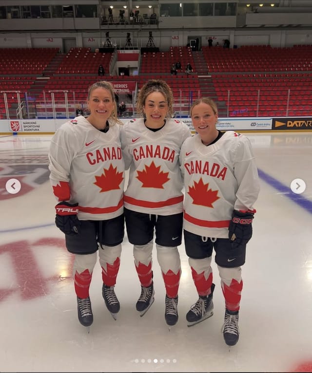 Toronto Sceptres Natalie Spooner shares team Canada squad photos ahead ...