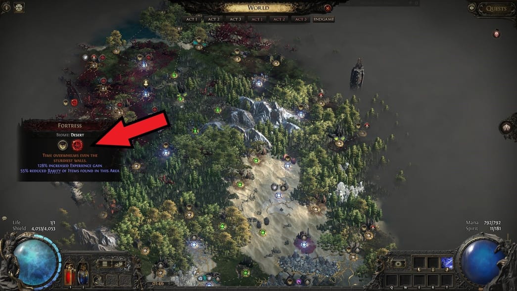 How to find a Corrupted Nexus in Path of Exile 2