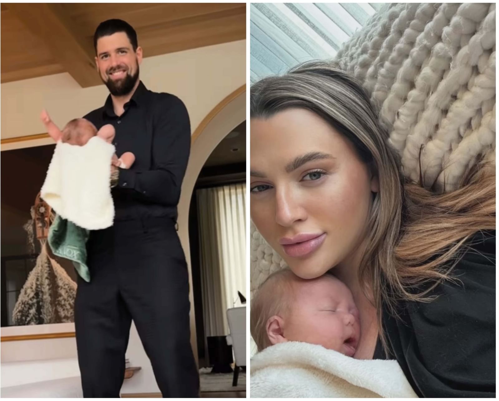 Stars captain Jamie Benn and wife Jessica share first glimpse of their ...