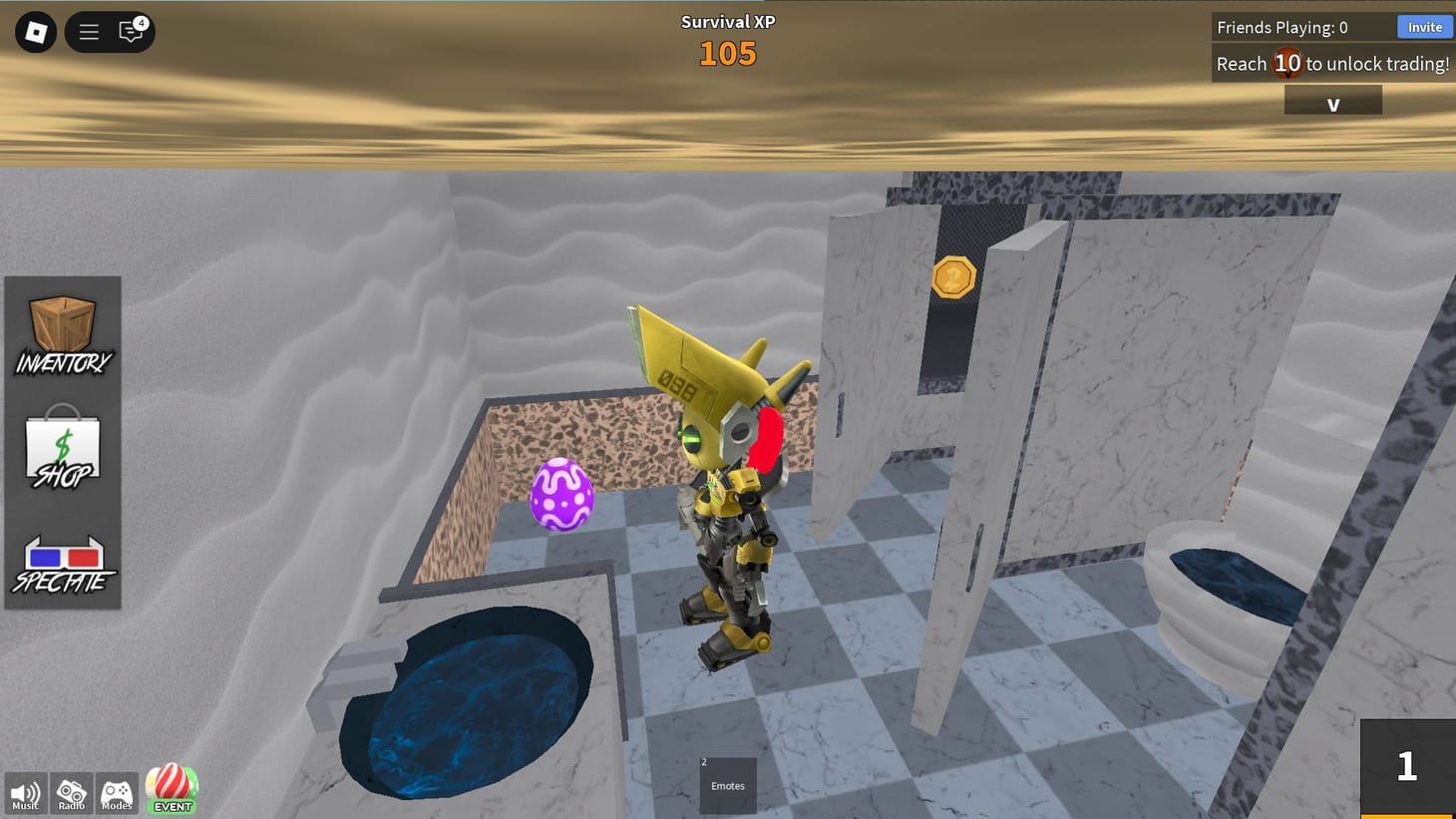 All Egg locations and rewards in Murder Mystery 2 Easter Egg Hunt