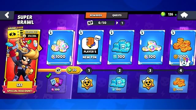 Brawl Stars Season 37 Brawl Pass: Cost, rewards, and more