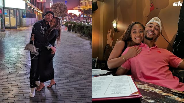 Mookie Betts' wife Brianna rocks classy formal look with a perfect pout ...