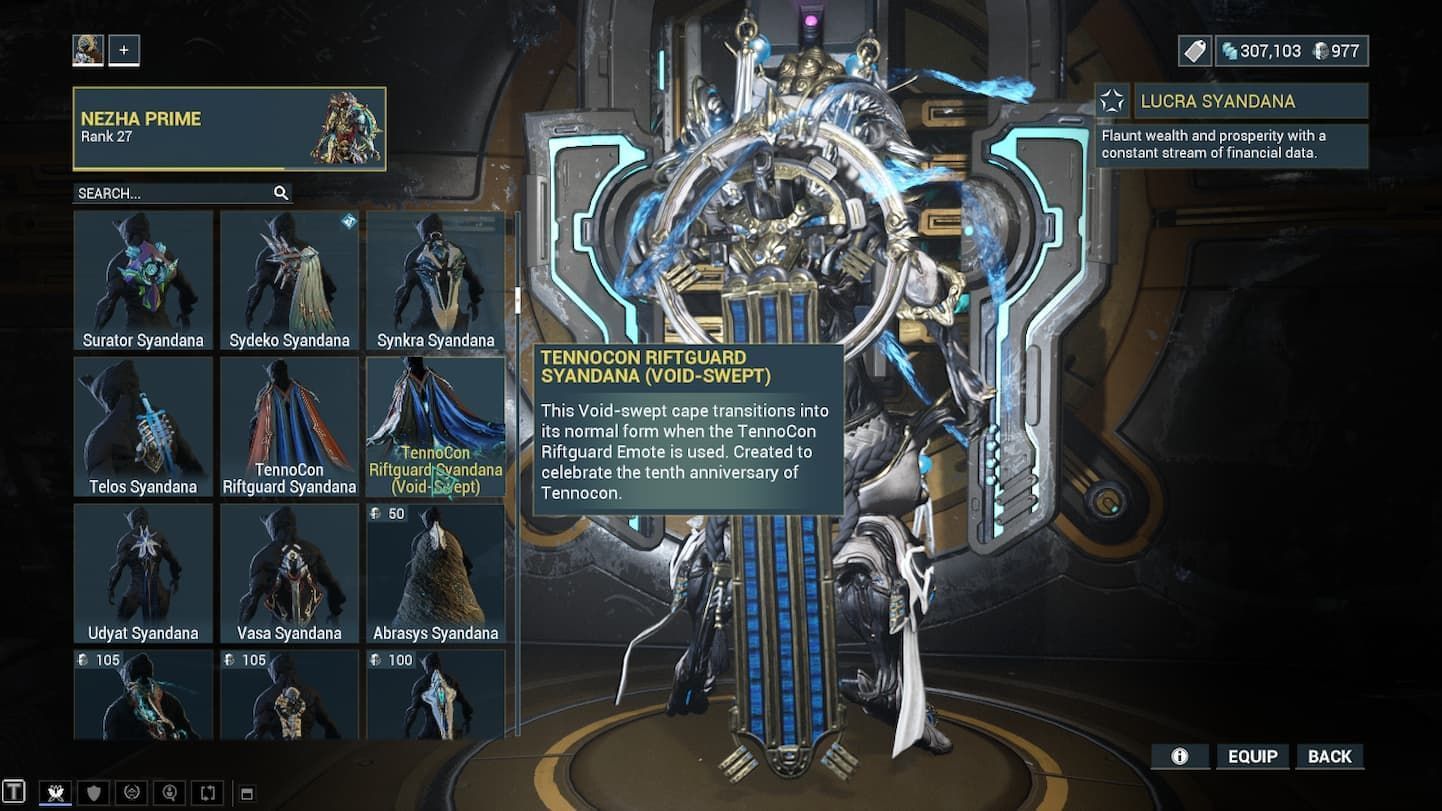 Warframe hotfix 38.5.6: TennoCon Digital Pack exclusive Syandana splits ...