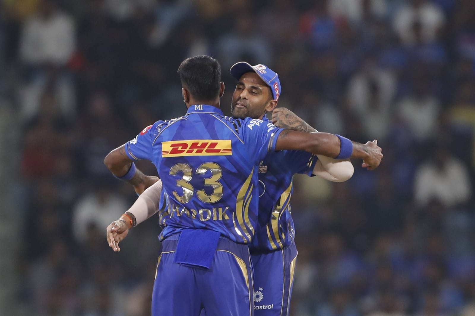 Suryakumar Yadav presented with special jersey ahead of LSG vs MI IPL 2025 match [In Pictures]