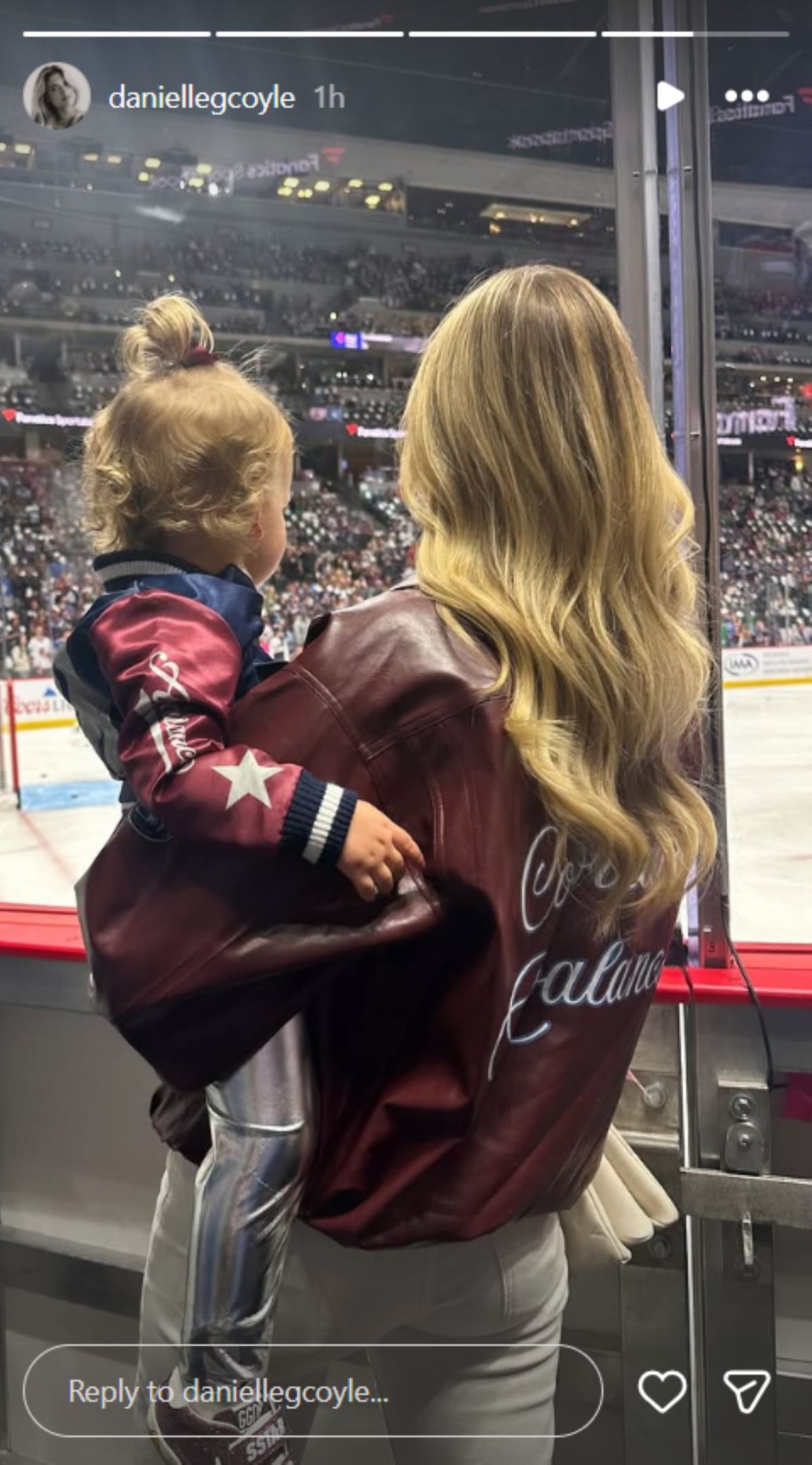 Charlie Coyle shares heartwarming moment with daughter Lilia from ...